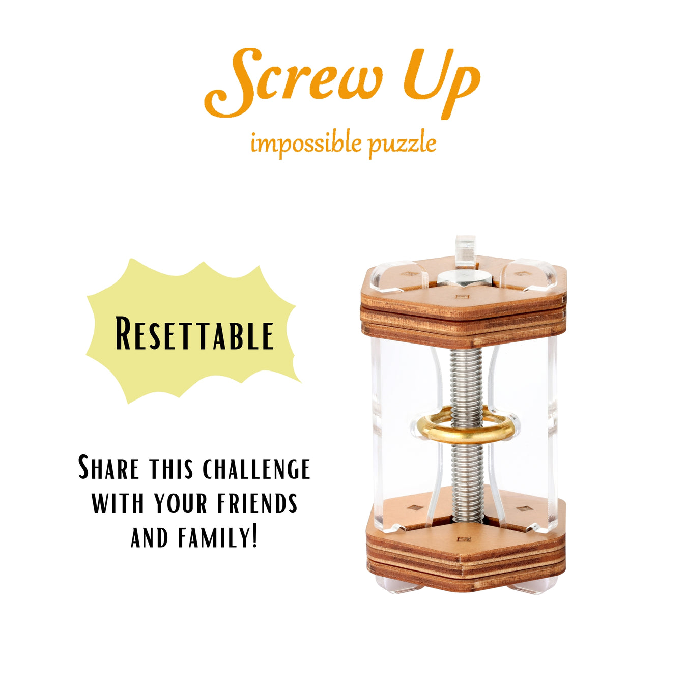 Screw Up | Impossible Puzzle – Puzzle Potato